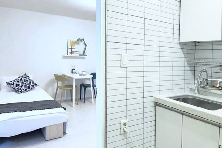 강남 논현 분리형 원룸 :: 단기임대 No.1 삼삼엠투(33m2)